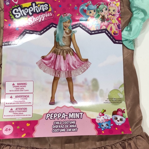 Shopkins Costumes Shopkins Shoppies Halloween Costume Peppa Mint